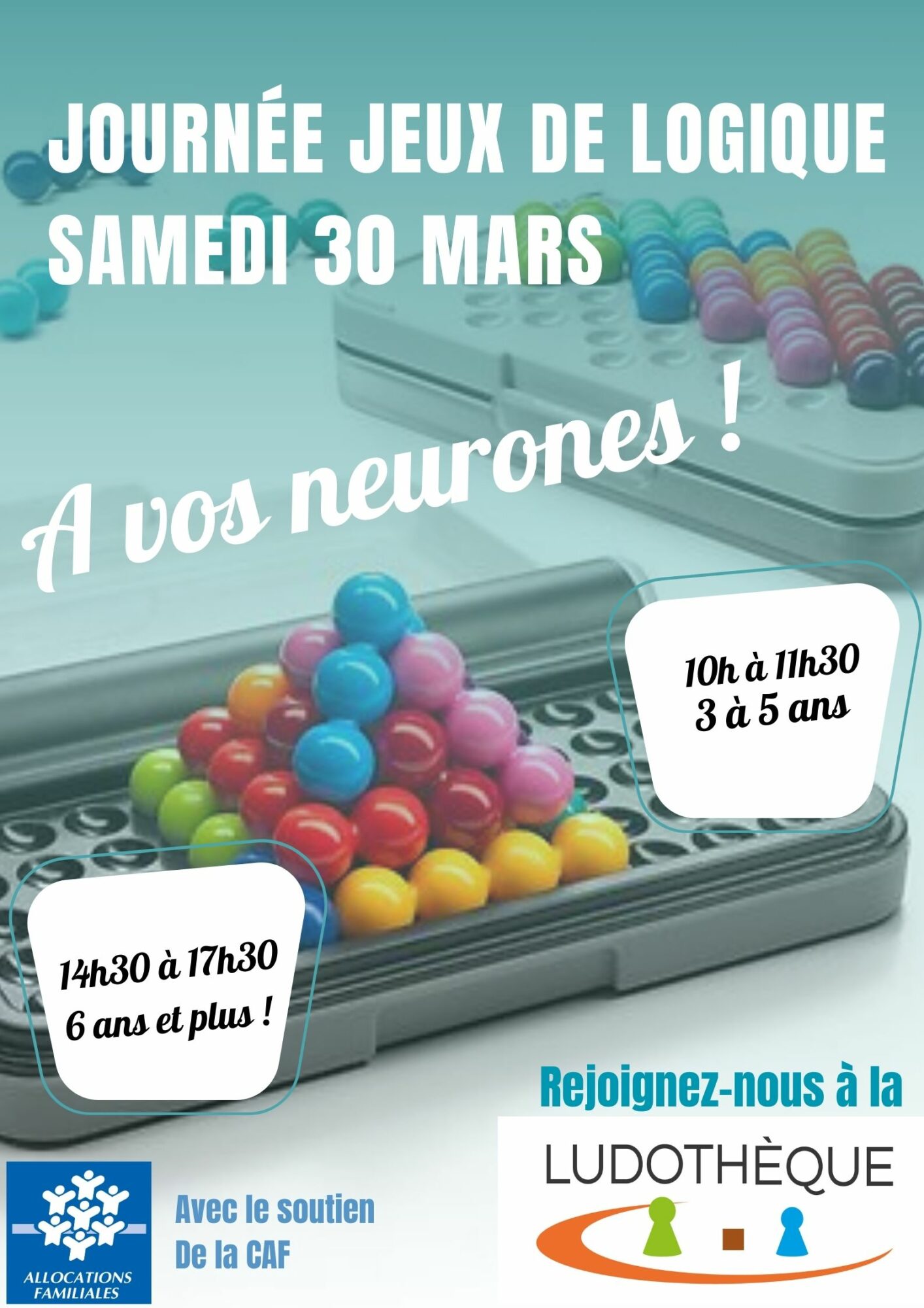 Journée jeu de logique - Ludothèque Montech